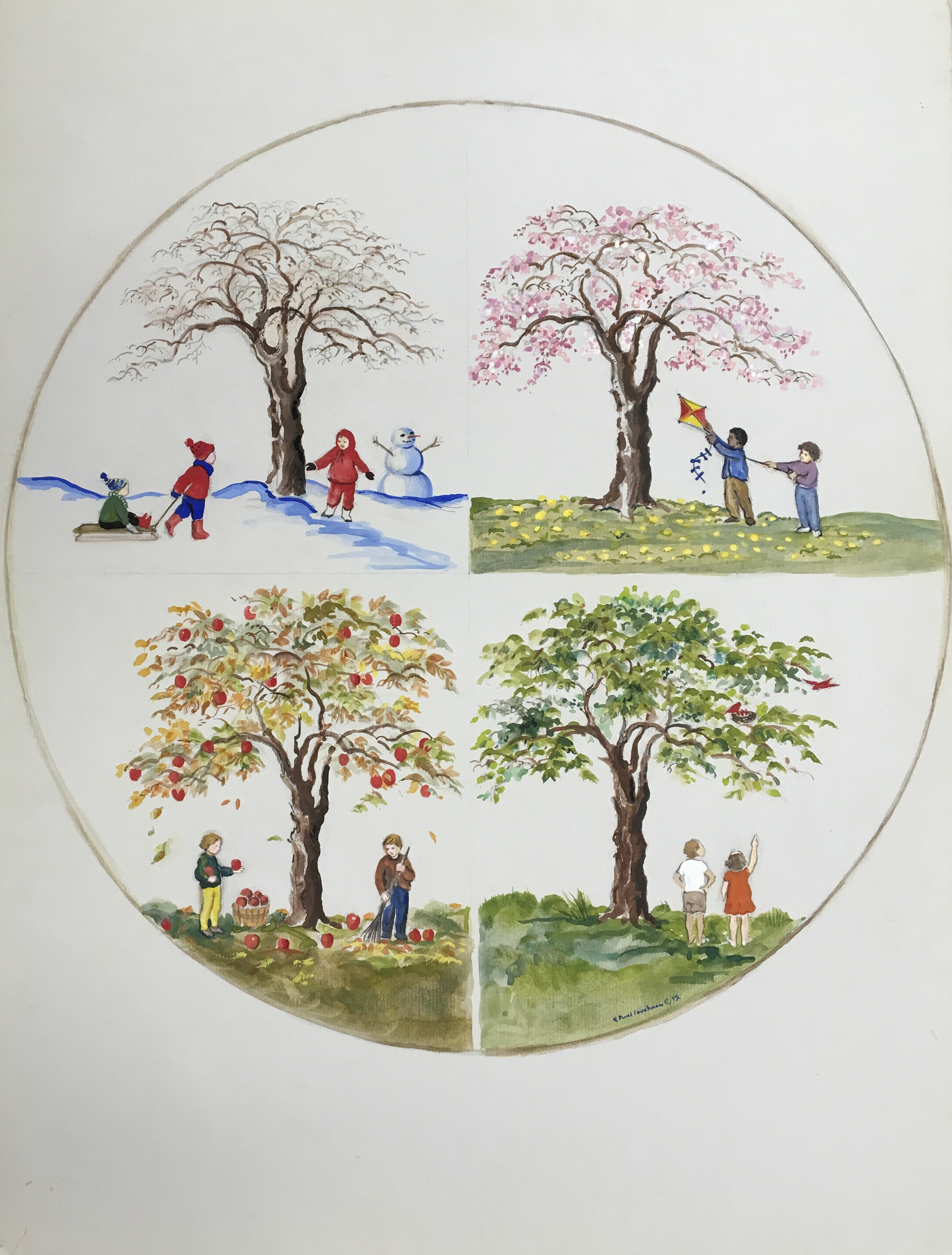 Seasons Clock – Evolving Beauty